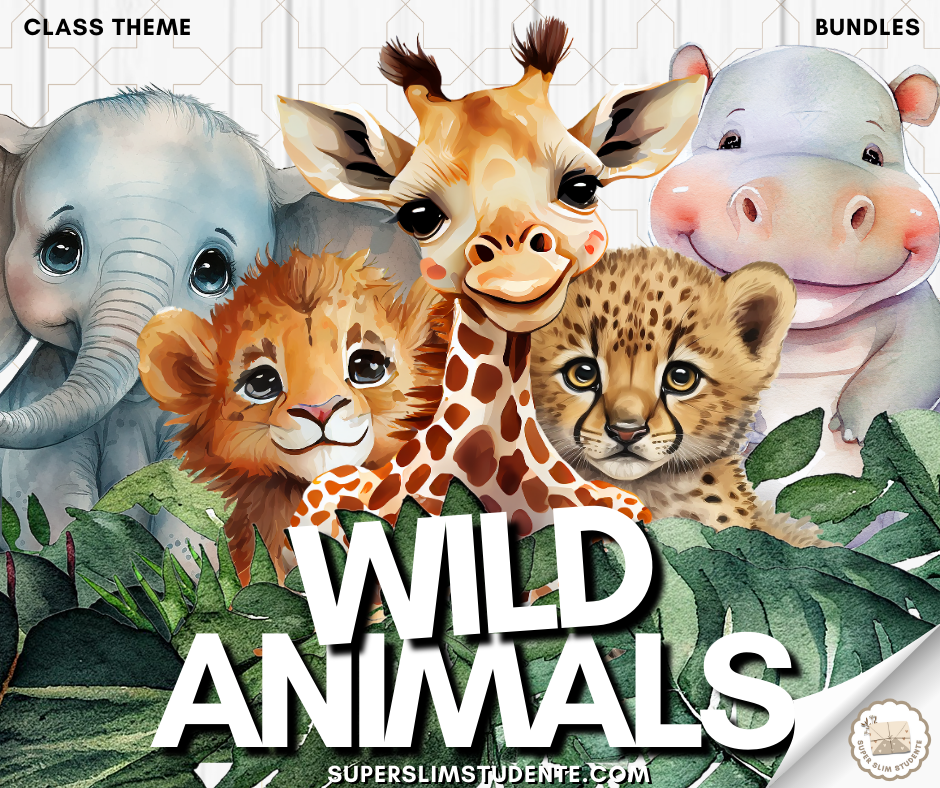 Wild Animals [Theme Bundles] – Super Slim Studente