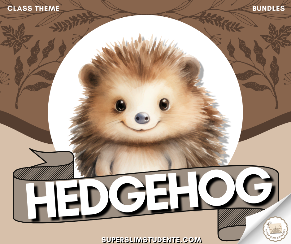 Hedgehog [Theme Bundles] – Super Slim Studente