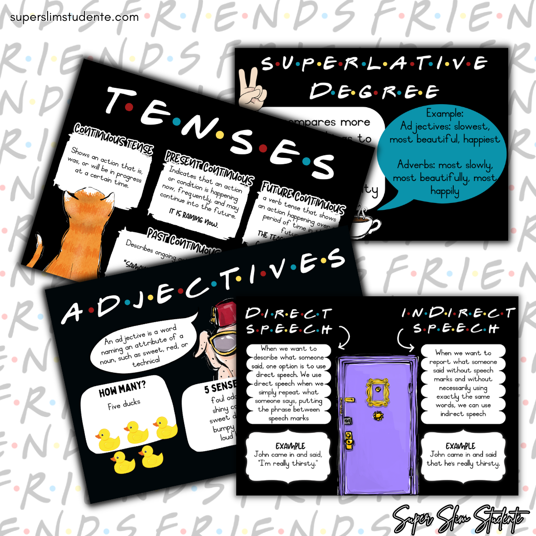 FRIENDS Classroom Theme (English HL/FAL Version) – Super Slim Studente