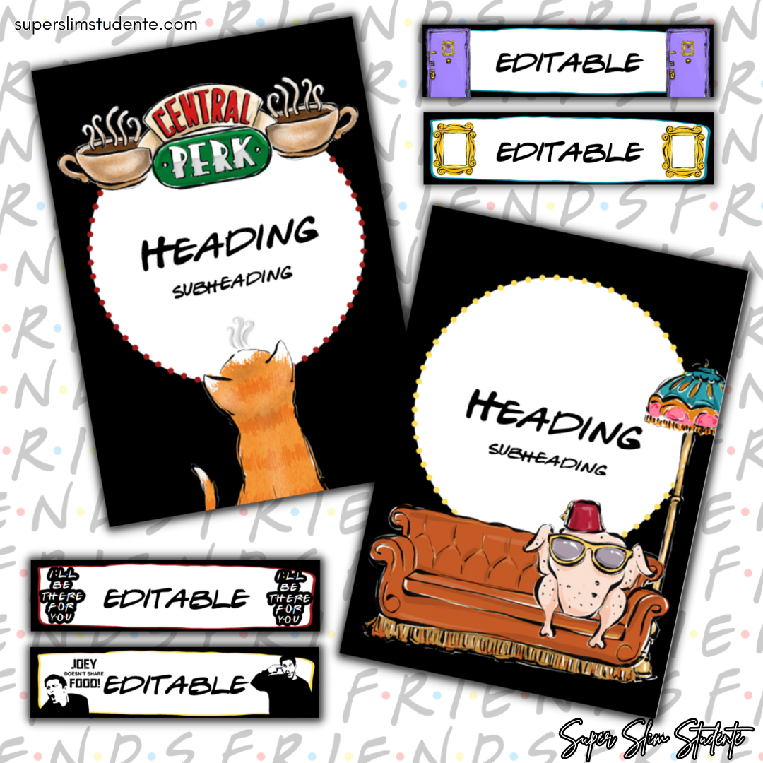 FRIENDS Classroom Theme (English HL/FAL Version) – Super Slim Studente