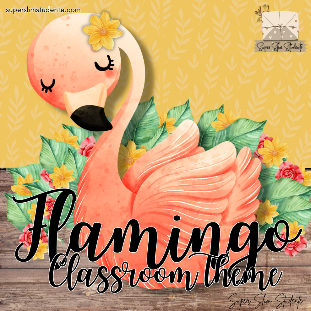 Flamingo Classroom Theme (Foundation Phase) – Super Slim Studente