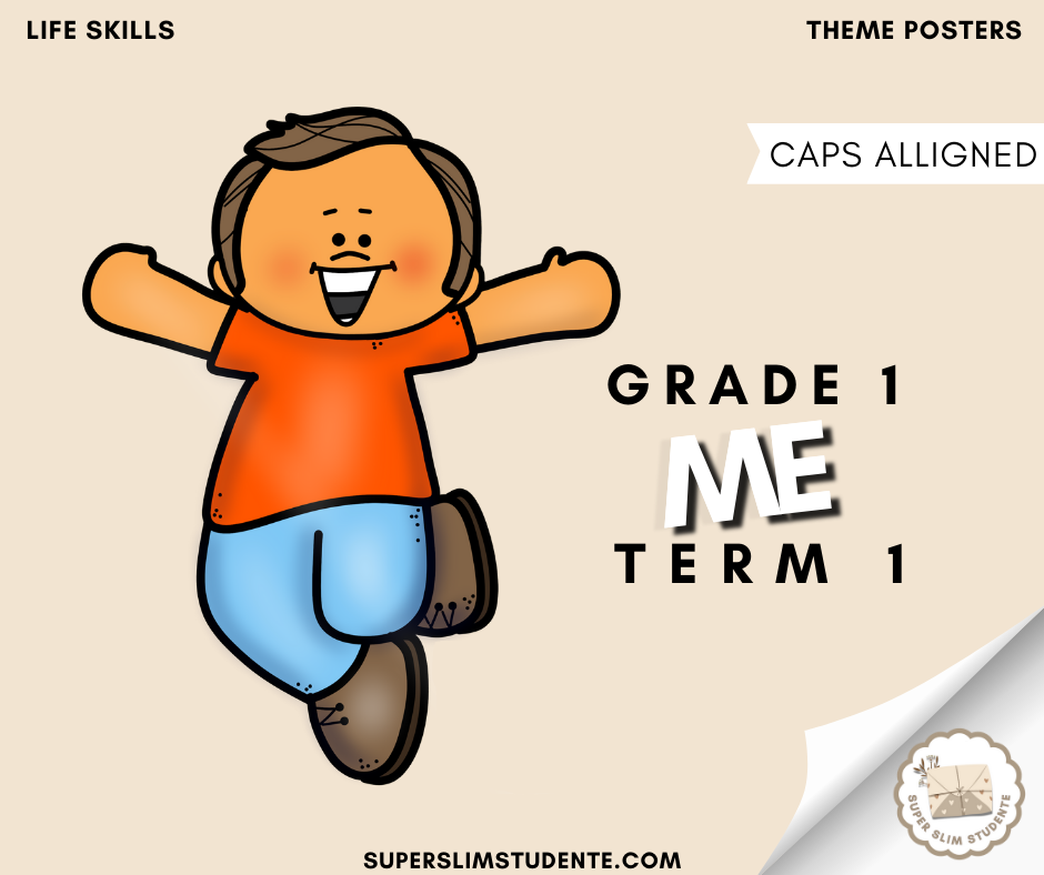 Grade 1 Term 1: Me [Choose Language] – Super Slim Studente