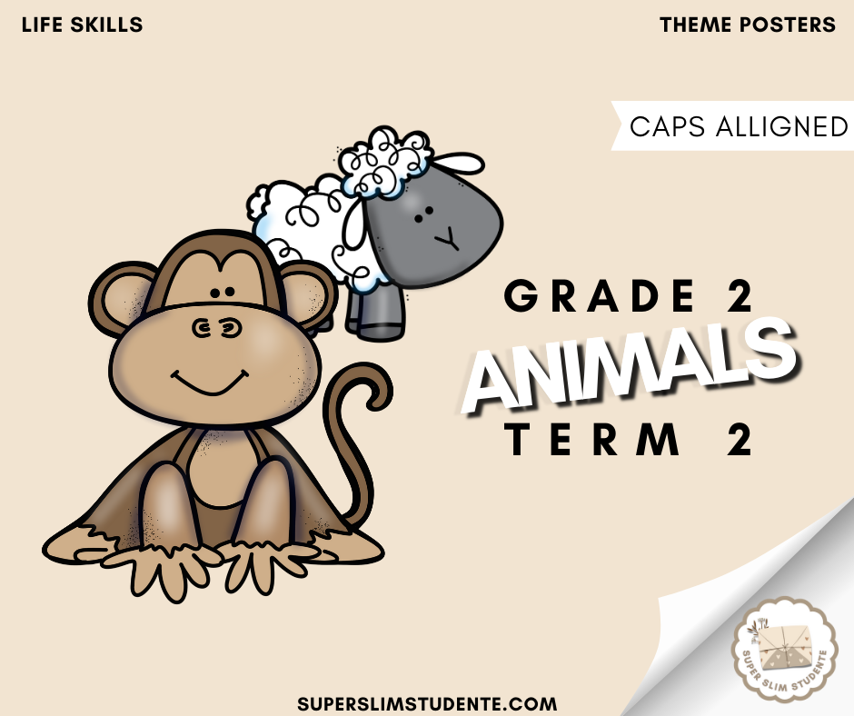 Grade 2 Term 2 Animals Choose Language Super Slim Studente