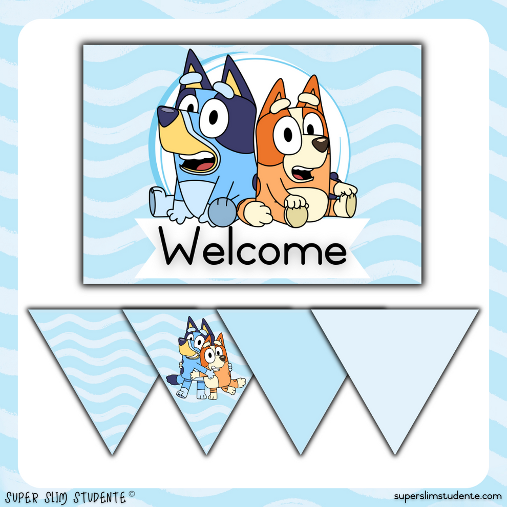 Bluey Classroom Theme (Foundation Phase) – Super Slim Studente