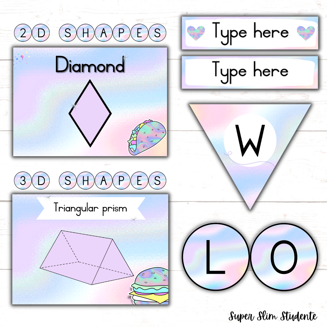 Glow Classroom Theme (Foundation Phase) – Super Slim Studente