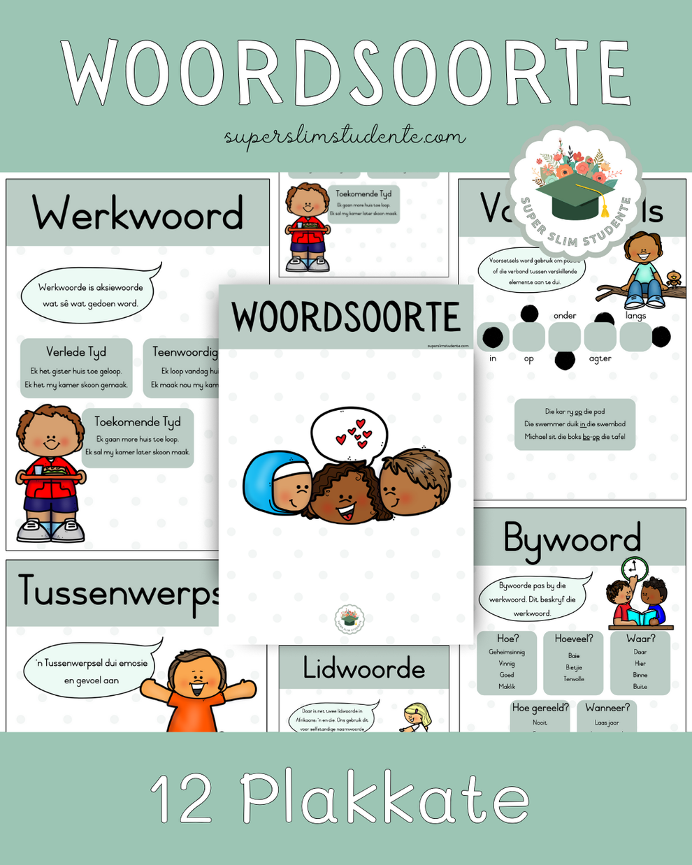 Woordsoorte – Super Slim Studente