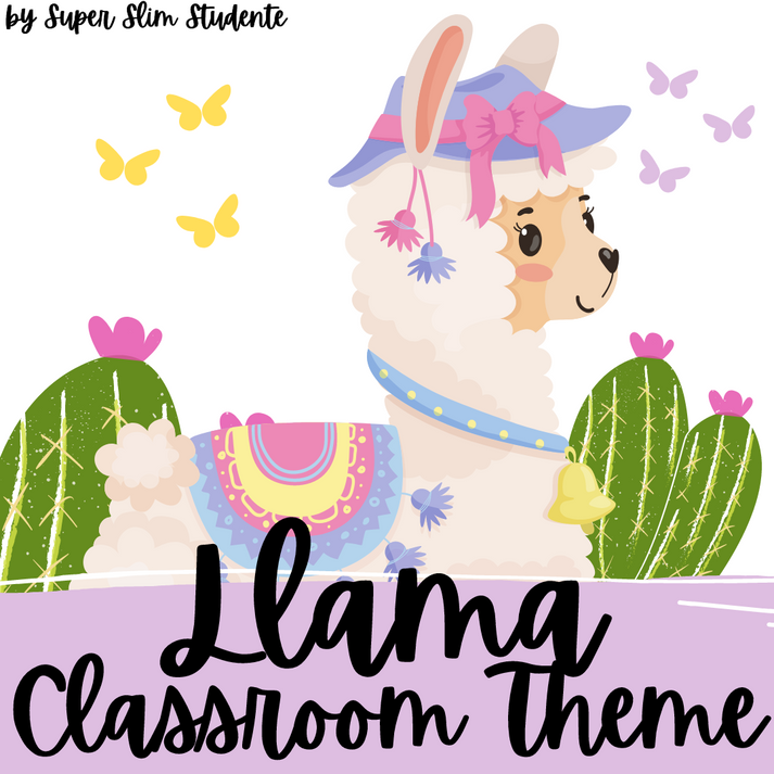 Llama Classroom Theme (Version 2.0) – Super Slim Studente