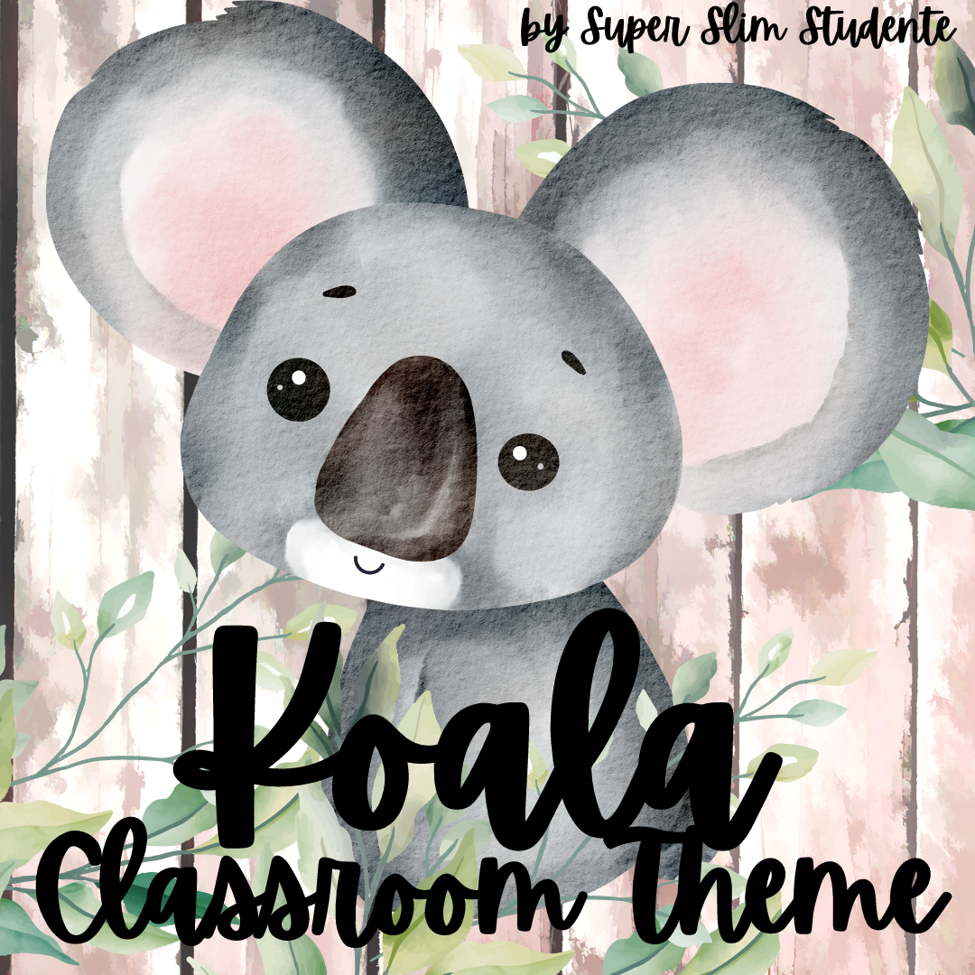 Koala Classroom Theme – Super Slim Studente