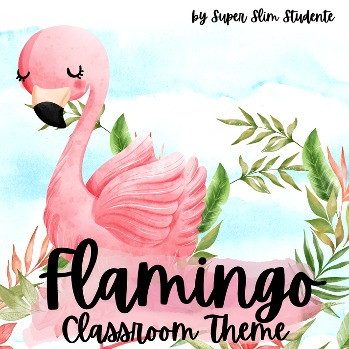 Flamingo Classroom Theme – Super Slim Studente