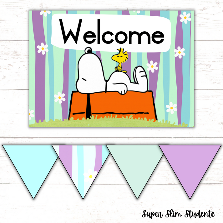 Snoopy Classroom Theme – Super Slim Studente