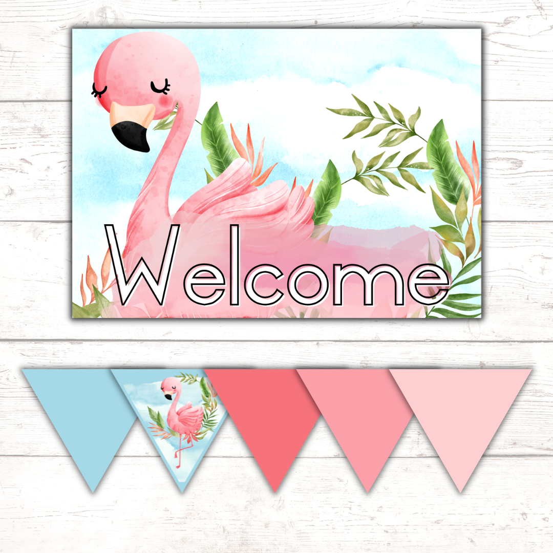Flamingo Classroom Theme – Super Slim Studente