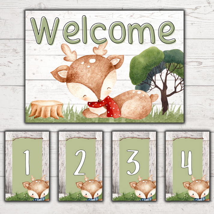 Deer Classroom Theme (Foundation Phase) – Super Slim Studente