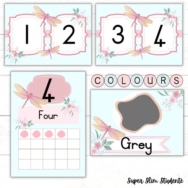 Dragonfly Classroom Theme (Version 2.0) – Super Slim Studente