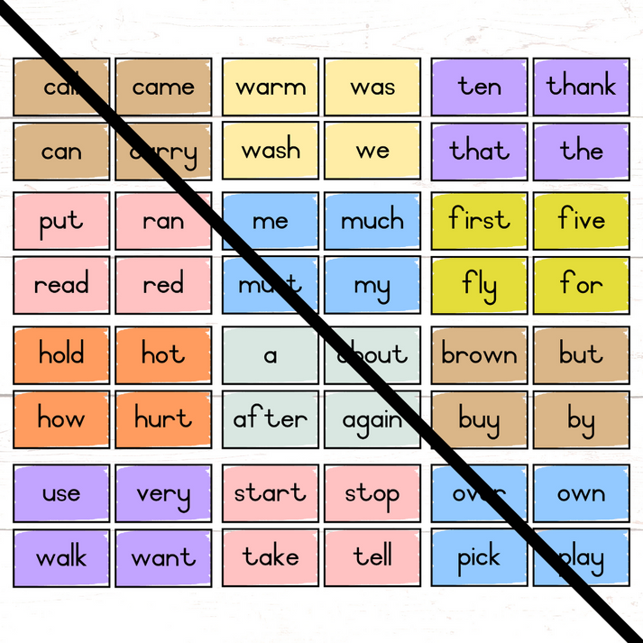 220 Sight Words – Super Slim Studente