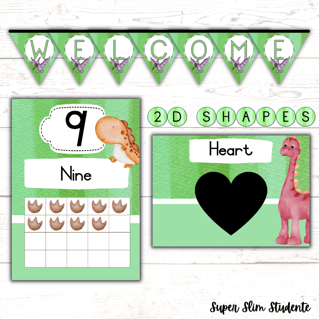 Dinosaur Classroom Theme (Foundation Phase) – Super Slim Studente
