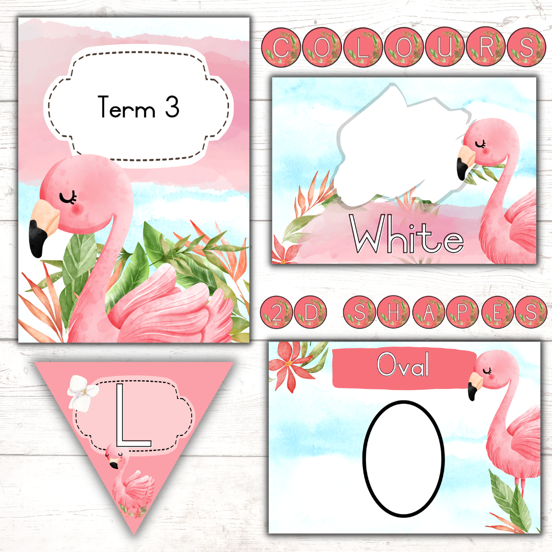 Flamingo Classroom Theme – Super Slim Studente