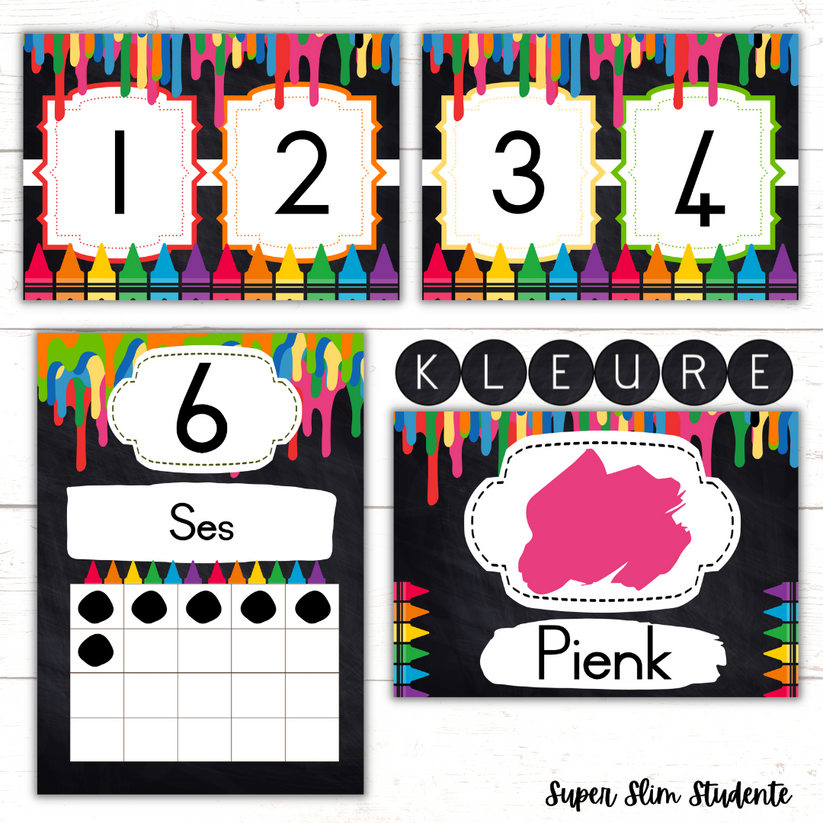 Crayon Classroom Theme (Foundation Phase) – Super Slim Studente