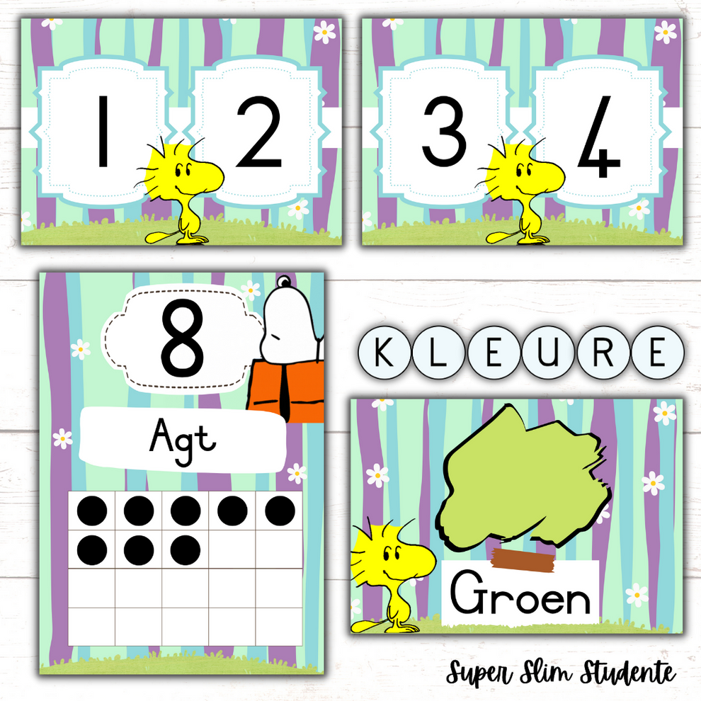 Snoopy Classroom Theme – Super Slim Studente